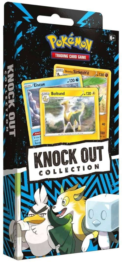 Pokemon Knock Out Boltund, Eiscue & Galarian Sirfetch'd Collection (2 ...