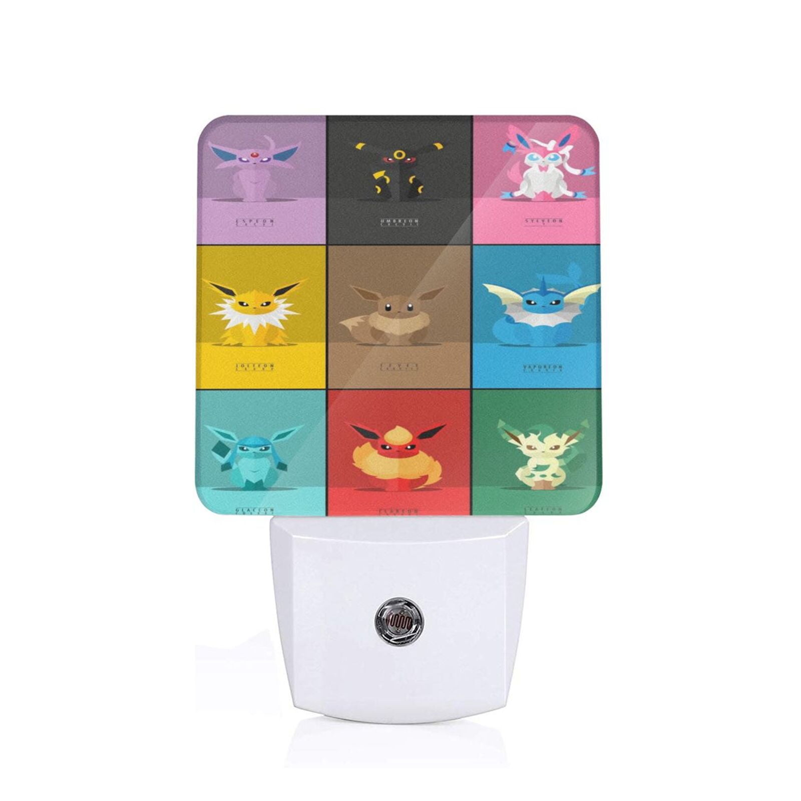 Pokemon LED Night Light with Dusk to Dawn Sensor for Bedroom,Bathroom ...
