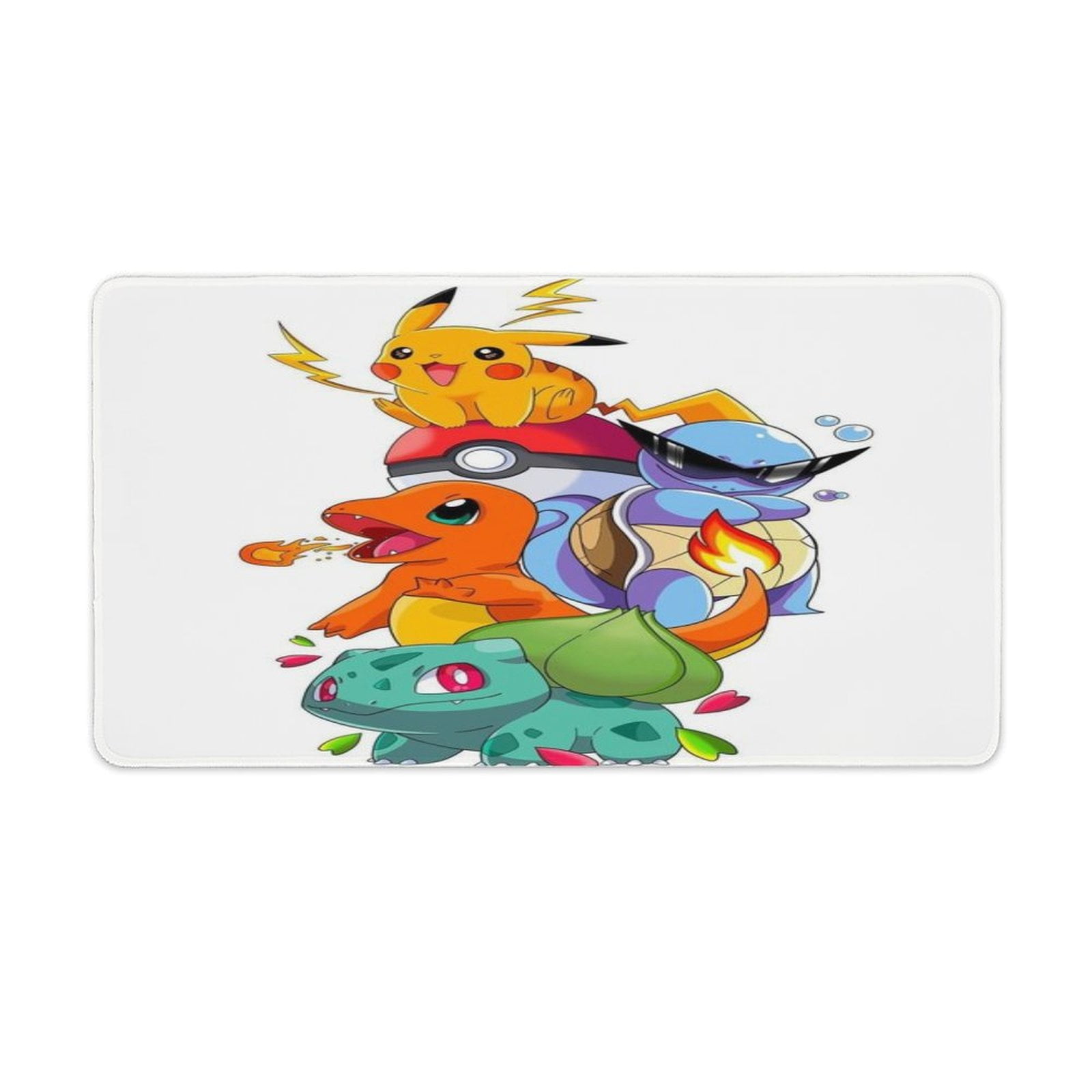 Pokemon Large Gaming Mouse Pad for Lightweight Mousepad , Non-Slip Base ...