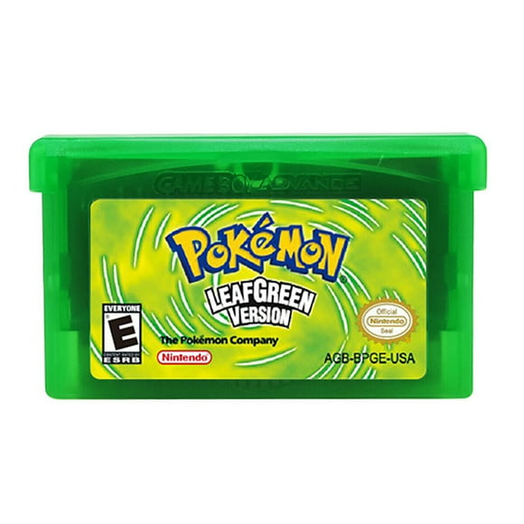 Gameboy Pokemon Green Leaf