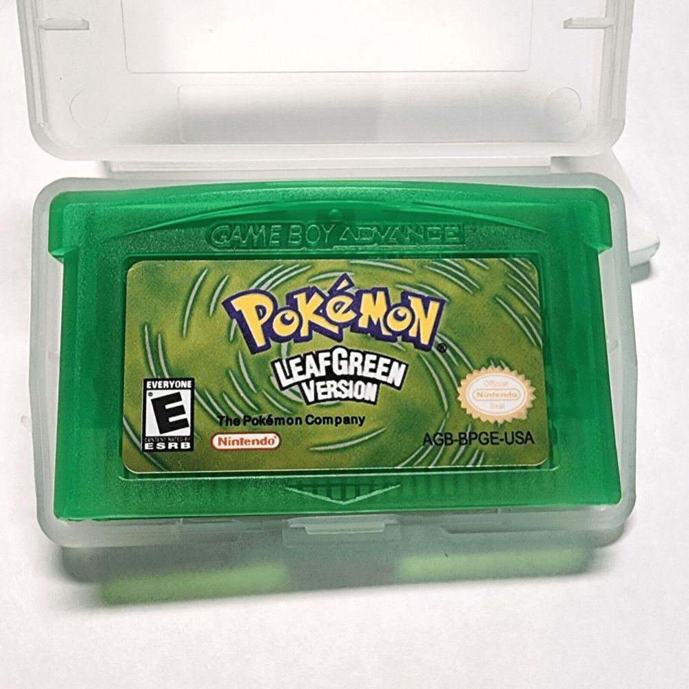 Pokemon Leaf Green Gameboy Advance GBA Nintendo N64 Video Games New ...