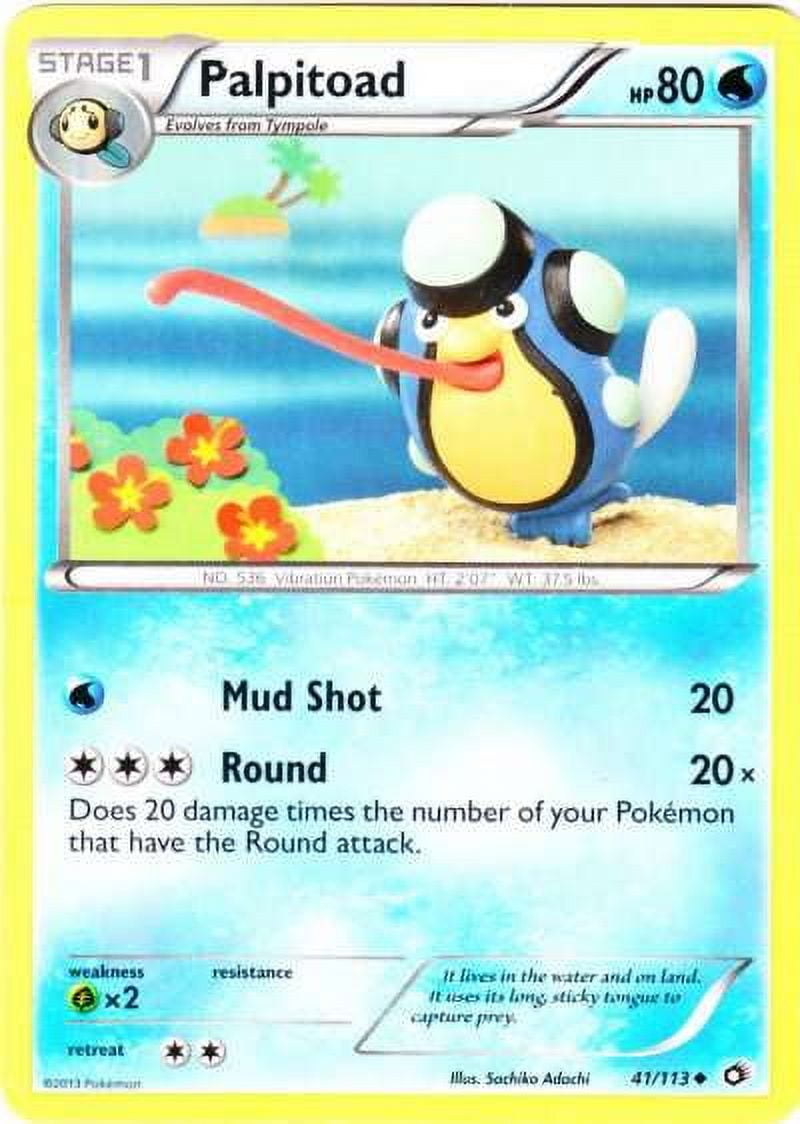 Pokemon Legendary Treasures Uncommon Palpitoad #41 - Walmart.com