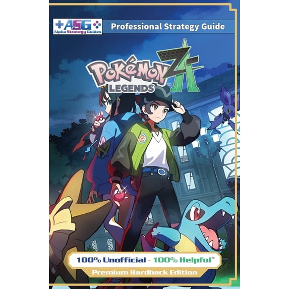 Pokemon Legends Z-A Strategy Guide Book, 9781915980199, Hardcover ...