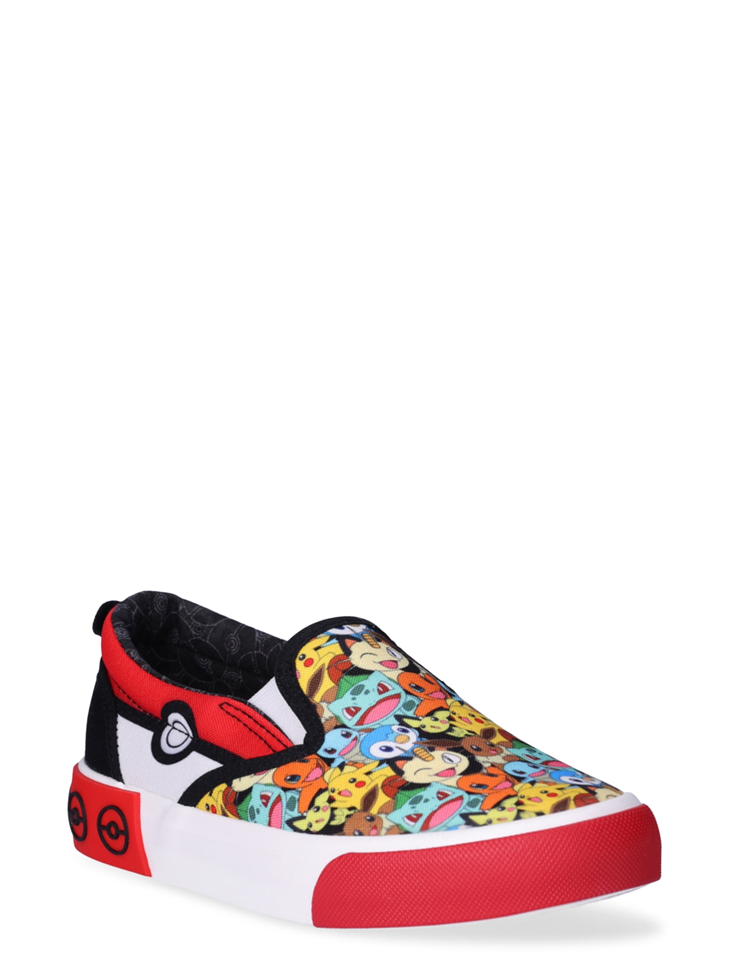 Pokemon Little & Big Boys Casual Slip-on Sneakers - Walmart.com