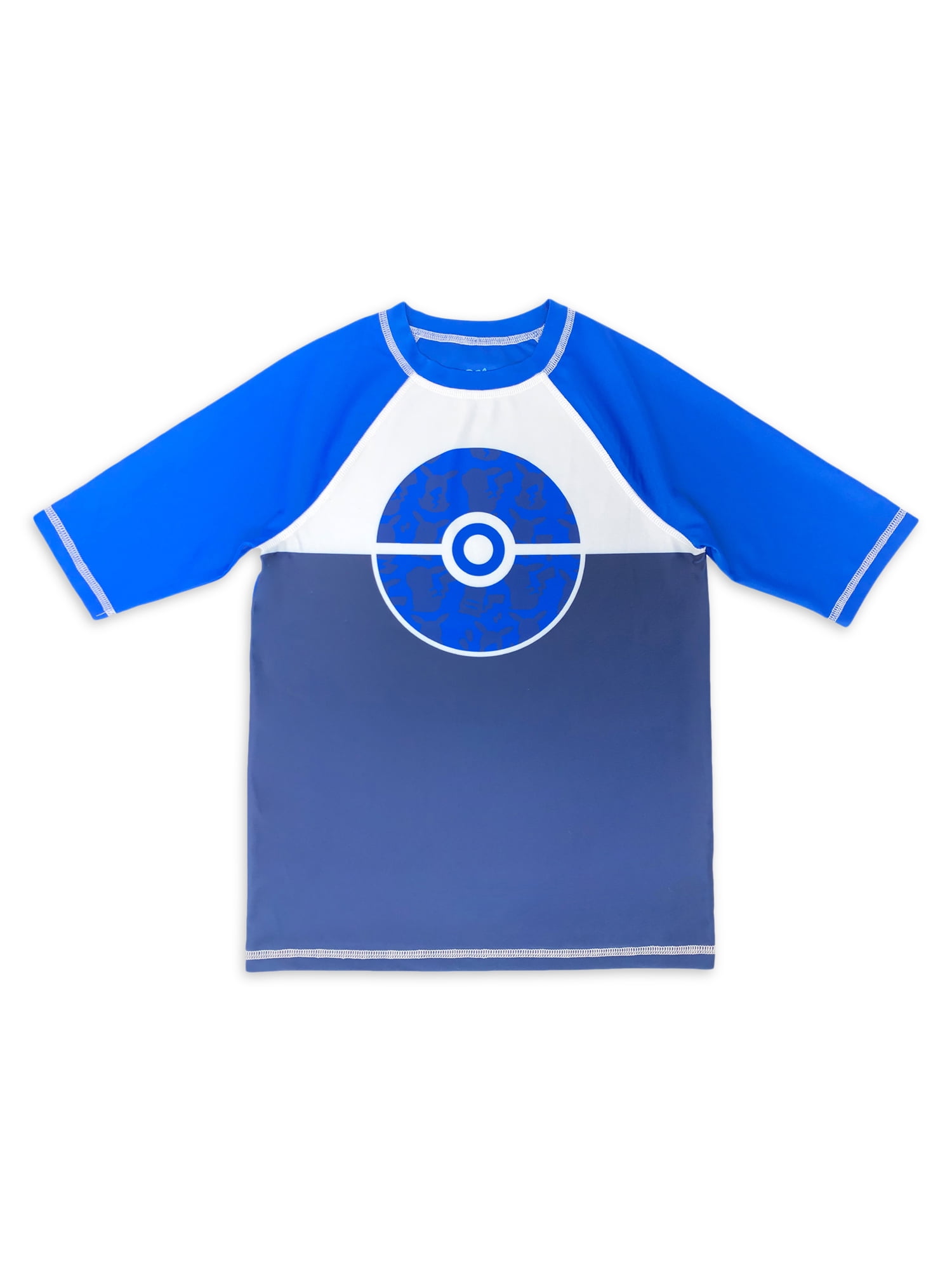 Pokemon Little Boys & Big Boys Rashguard Swim Shirt - Walmart.com