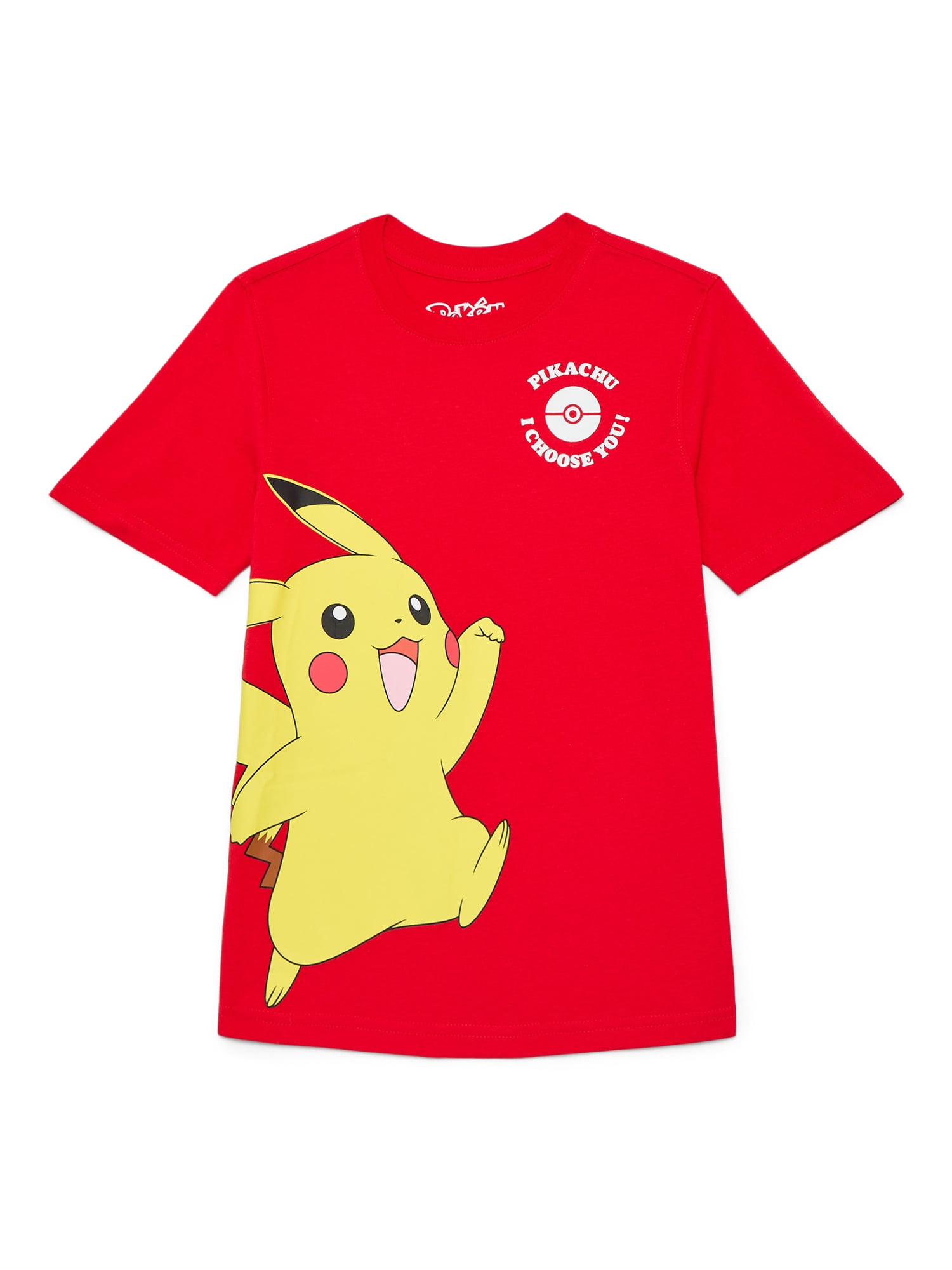 Pokemon Little Boys and Big Boys Valentine's Day Graphic Tee with Short ...