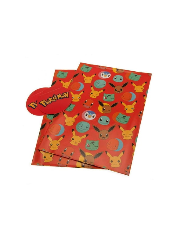 Pokemon Greeting Cards & Gift Wrap in Pokemon Party Supplies - Walmart.com