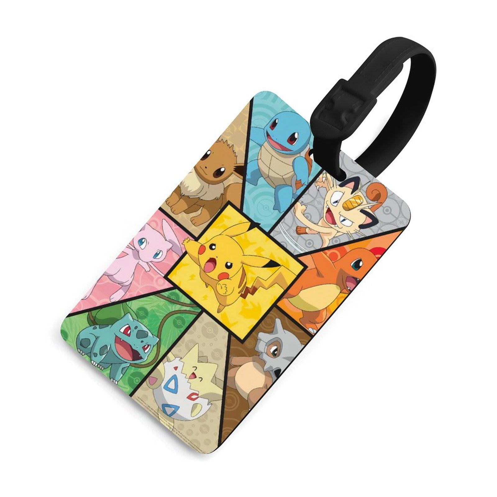 Pokemon Luggage Tag Luggage Tags PU Tags Cute Funny Travel Bag Labels ...