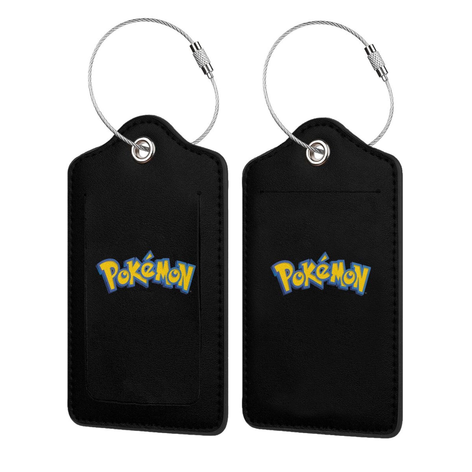 Pokemon Luggage Tags for Suitcases Travel ID Identification Labels Set ...