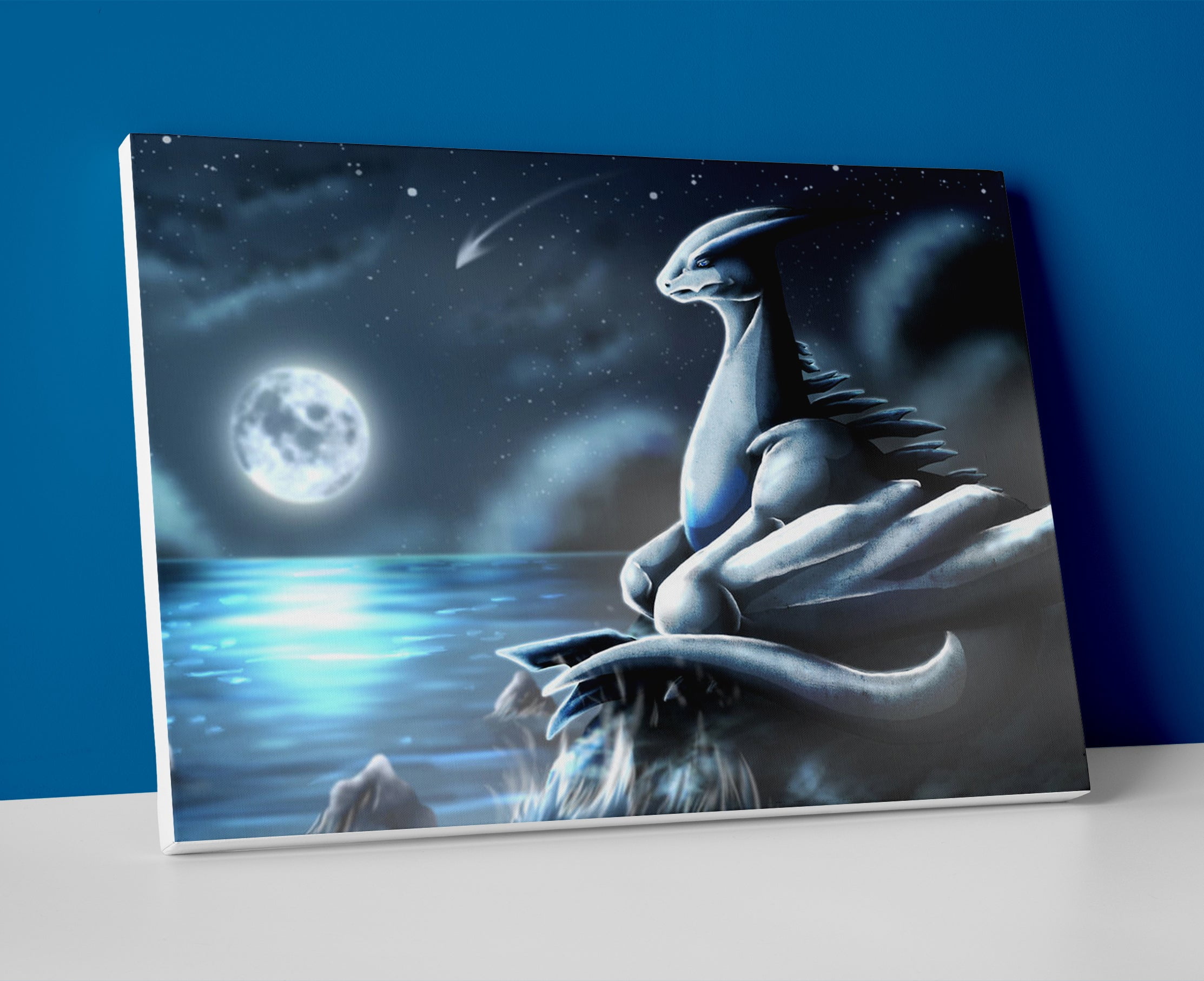 Pokemon Lugia Poster or Wrapped Canvas - Walmart.com