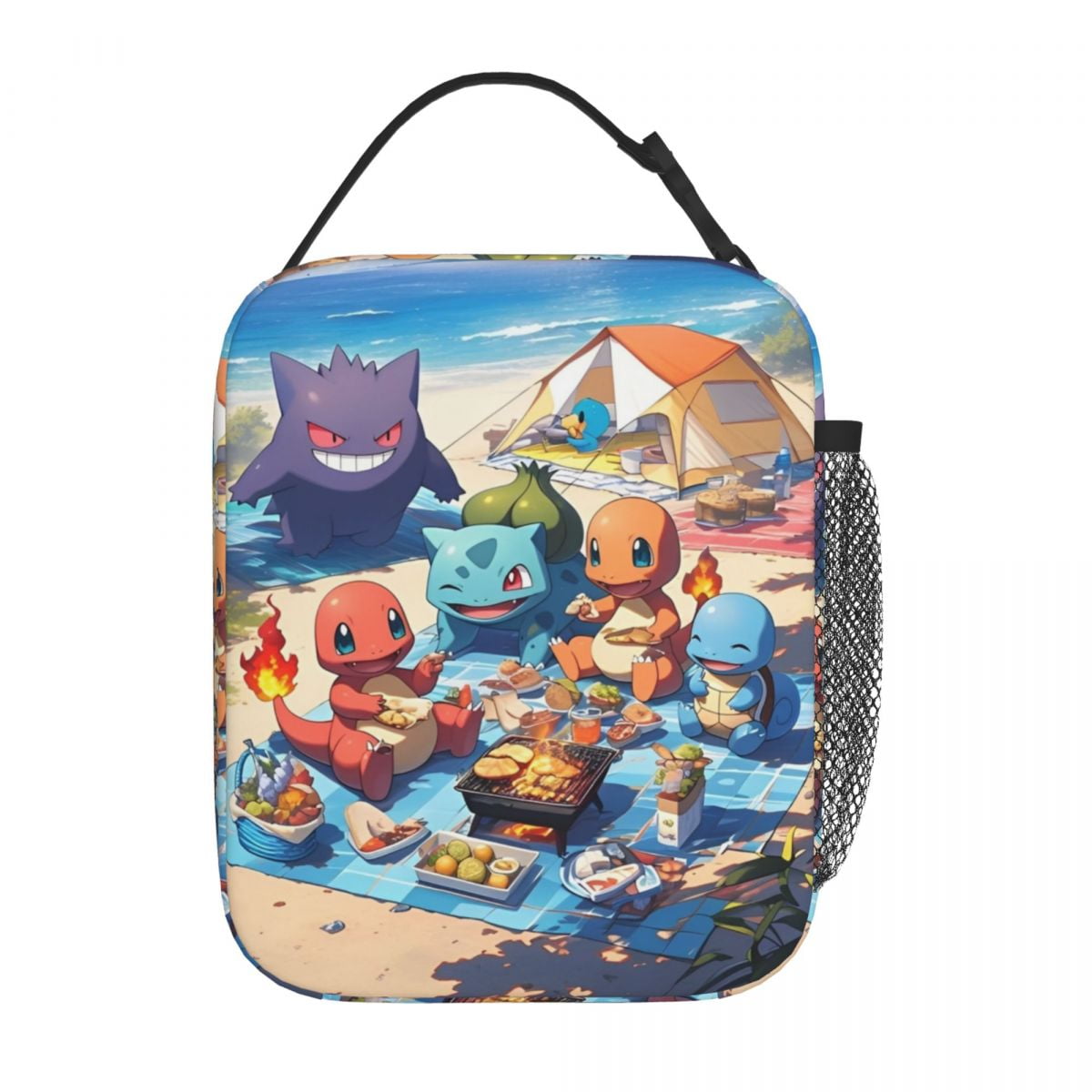 Pokemon Lunch Bag Insulated Lunch Box Reusable Lunchbox Waterproof ...