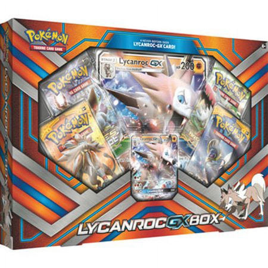 Pokemon Lycanroc GX Box Trading Cards with Rare Packs - Walmart.com