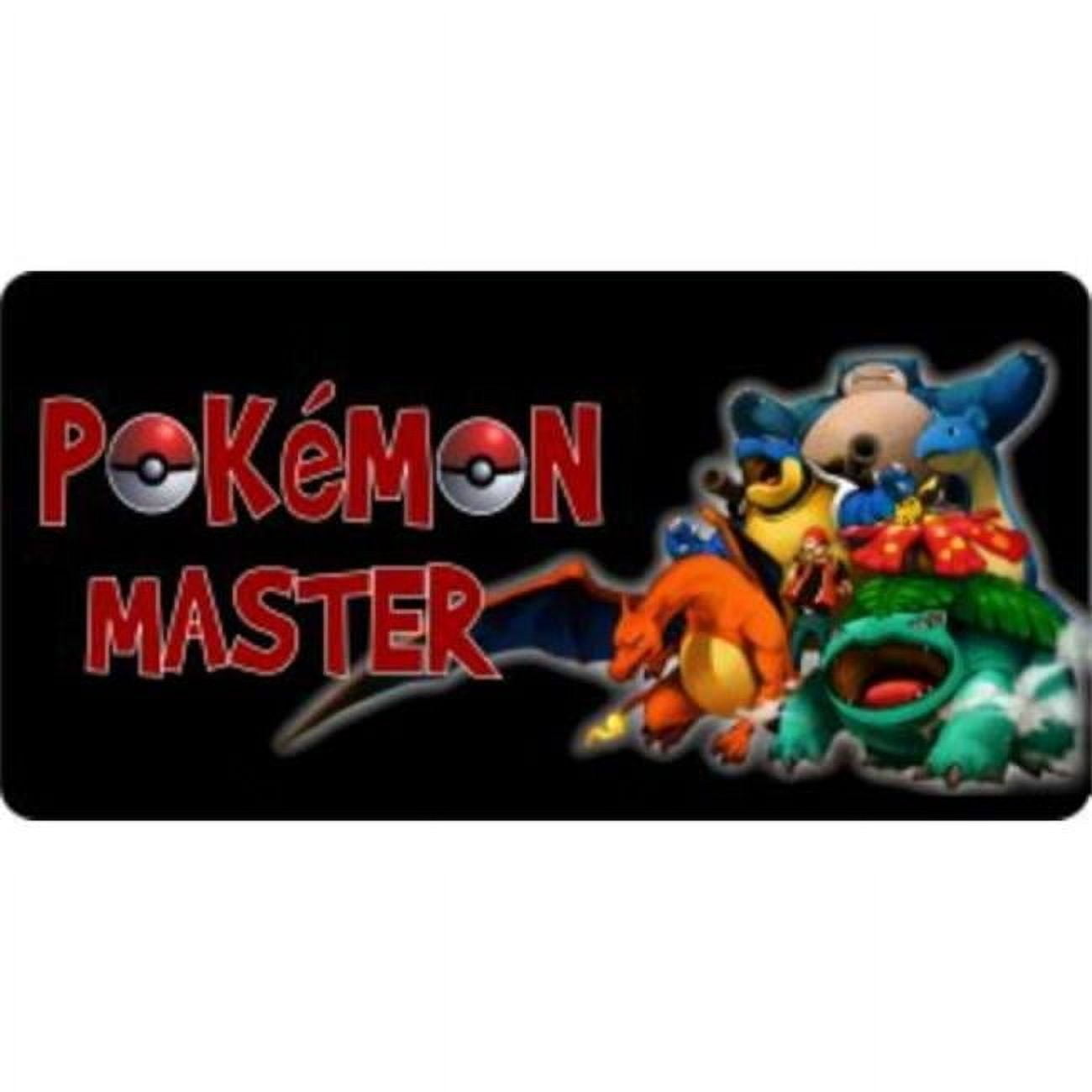 Pokemon Master Photo License Plate - Walmart.com