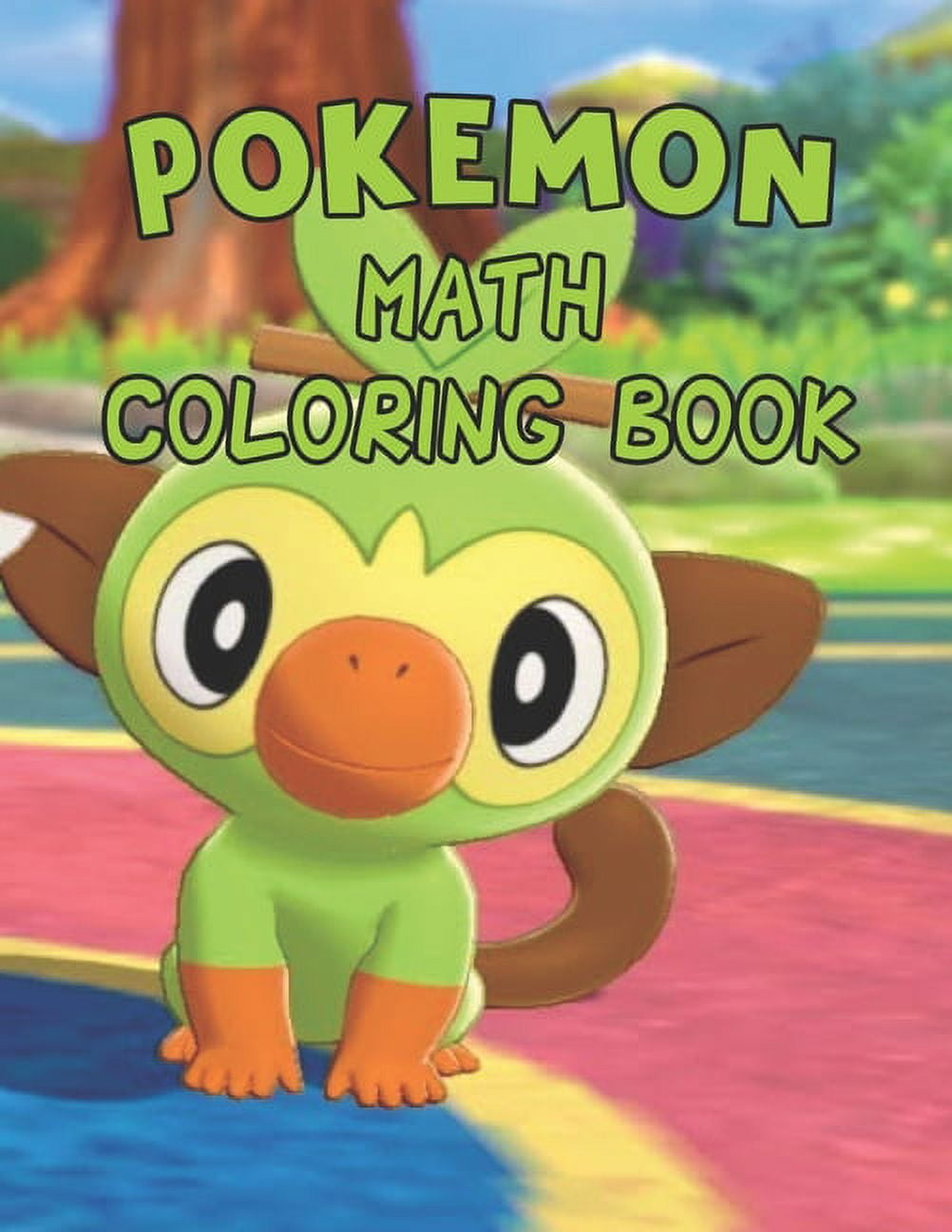 Pokemon Math Coloring Book: Amazing Coloring Book.Fun Coloring Pages ...