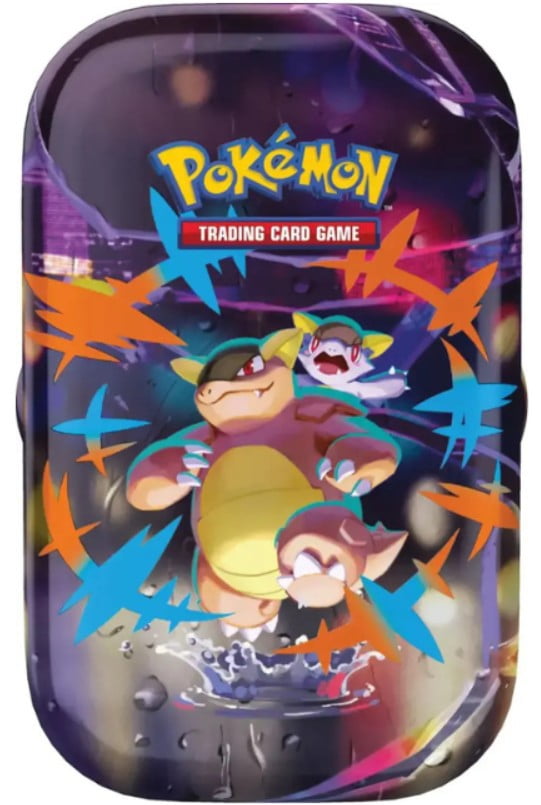 Pokemon Mega Evolution Mega Kangaskhan Mini Tin (2 Packs) - Walmart.com