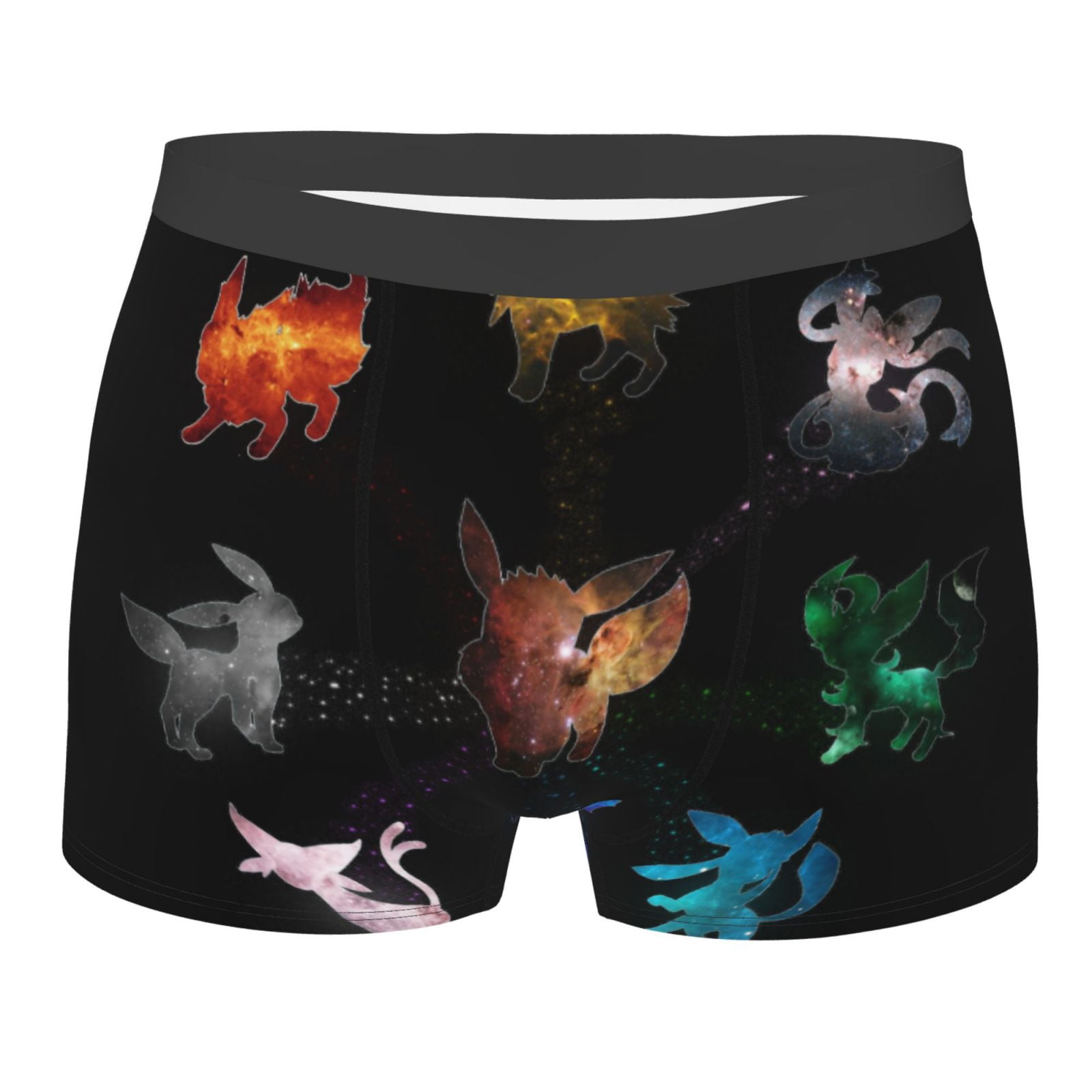 Pokemon Men'S Comfort Breathable Boxer Briefs, Mens Underwear Soft ...