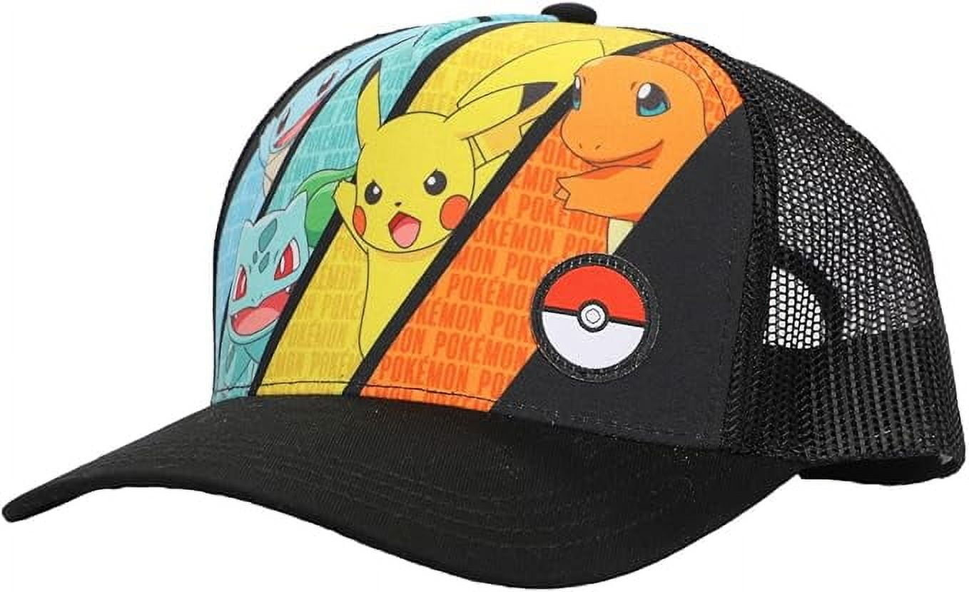 Baseball Cap - Pokemon - Strip - Walmart.com