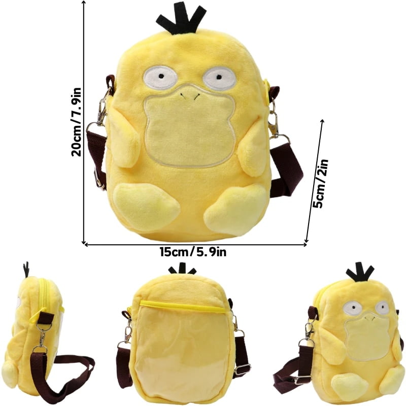 Pokemon Mimikyu Eevee Snorlax Charmander Plush Shoulder Bag Toys Kawaii ...