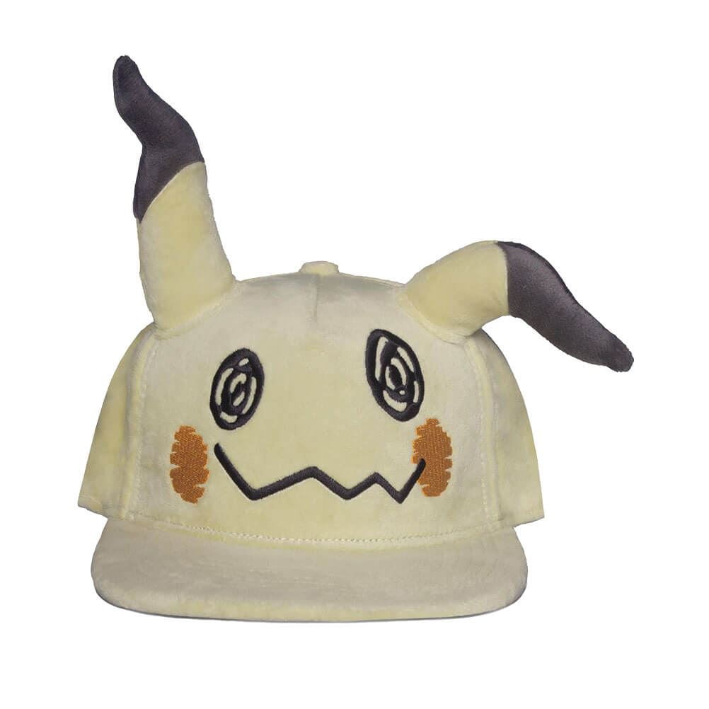 Pokemon Mimikyu Plush Snapback Cap with 3D Ears - Walmart.com