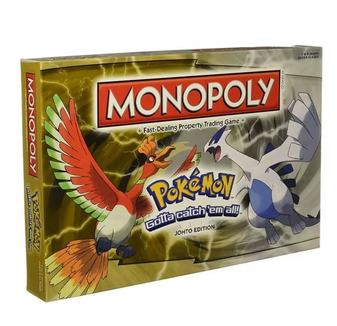 Pokemon Monopoly Board Game Johto Edition - Walmart.com