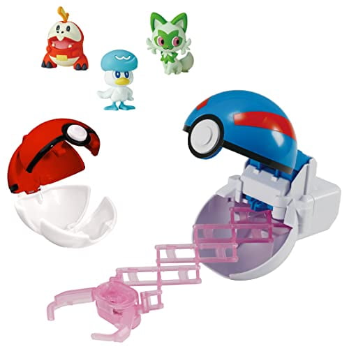 Pokemon Toys: Monster Collection, Pop-N-Catch, Pokedelze Travel Set ...