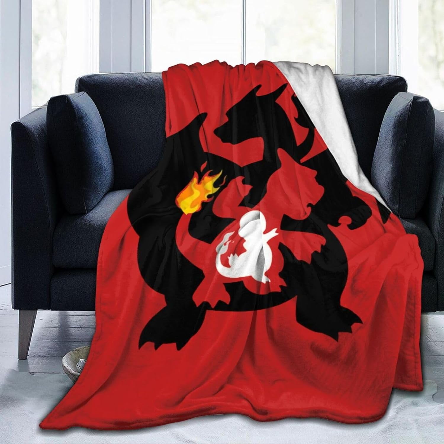 Pokemon Monsters Elves Blanket Soft Flannel Plush Throw Super Fuzzy ...