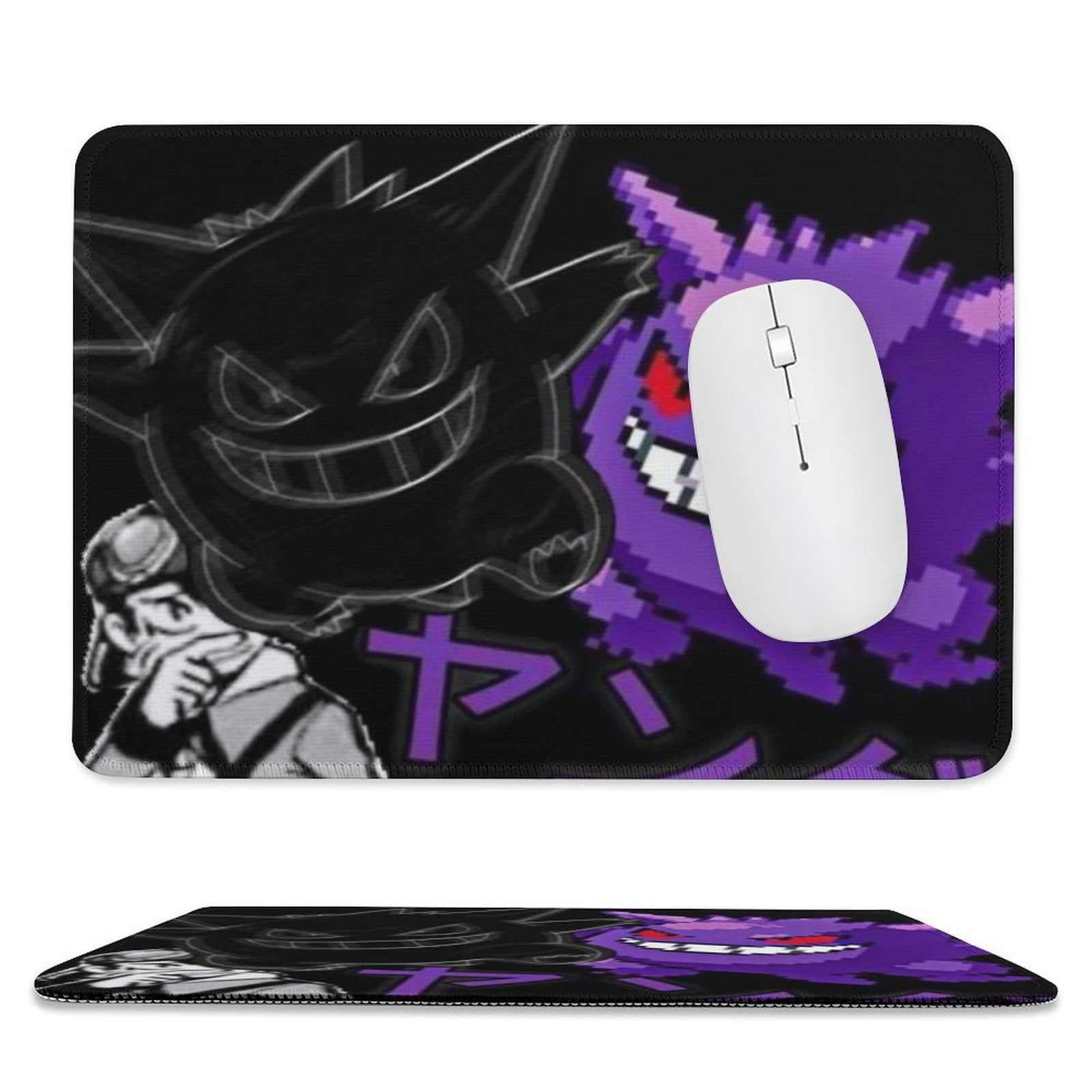Pokemon Mouse Pad Square Anime Mouse Pad Cloth with Rubberized Base ...