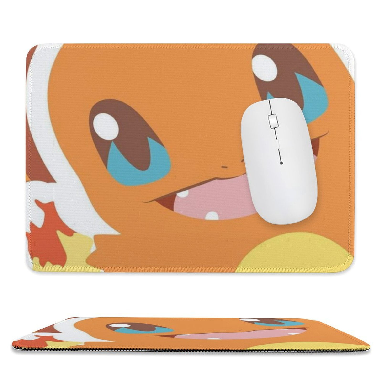 Pokemon Mouse Pad Square Anime Mouse Pad Cloth with Rubberized Base ...