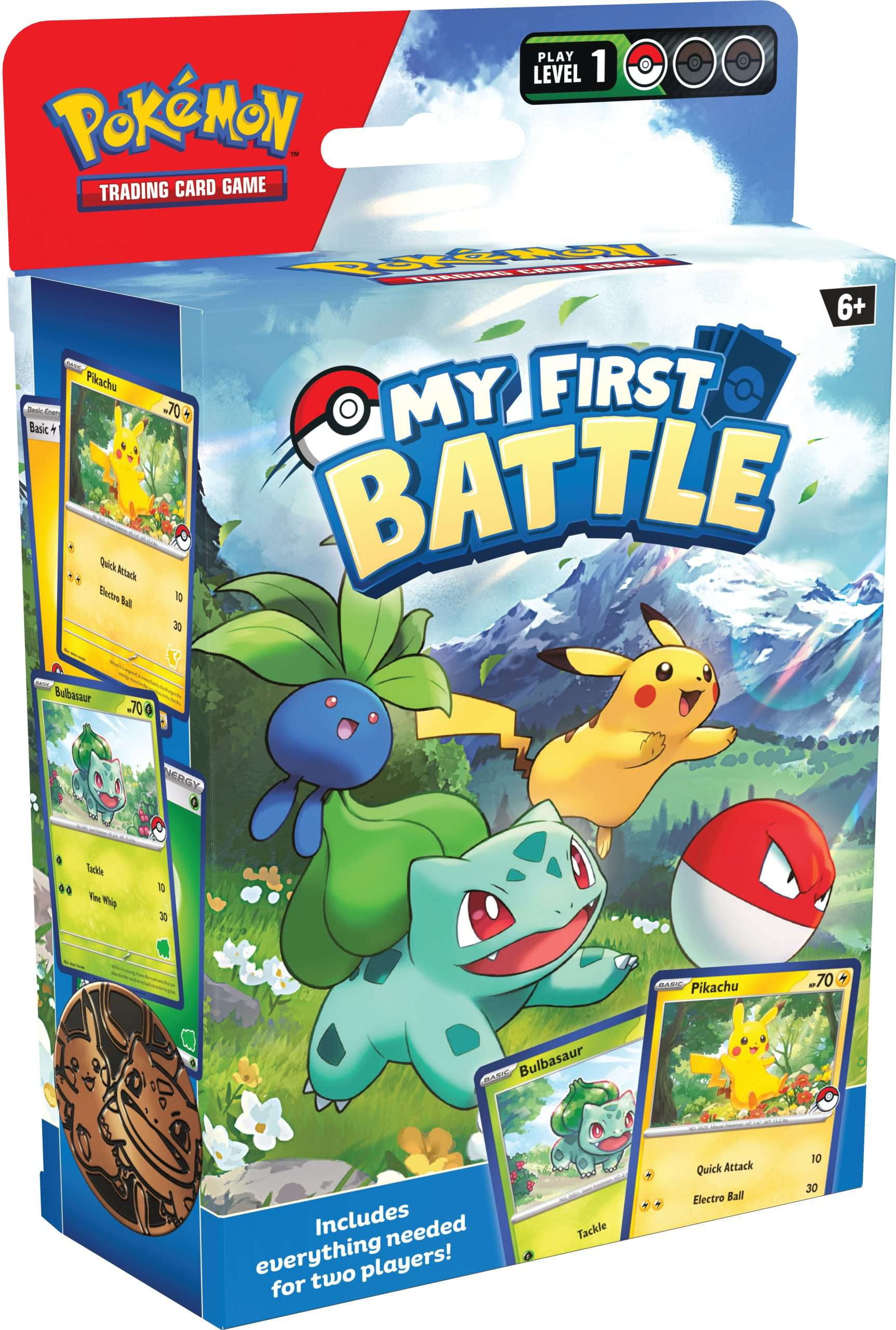Pokemon TCG: Bulbasaur, Oddish, Pikachu Mini Starter Decks with 2 ...