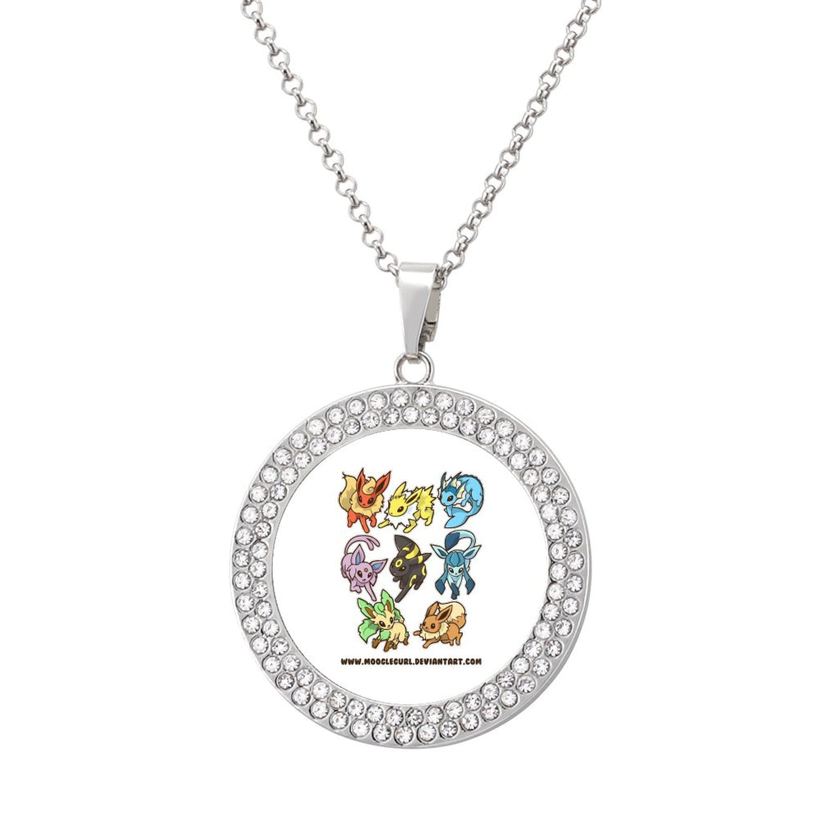 Pokemon Necklaces for Women and Men Cartoon Chain Pendant Womens ...