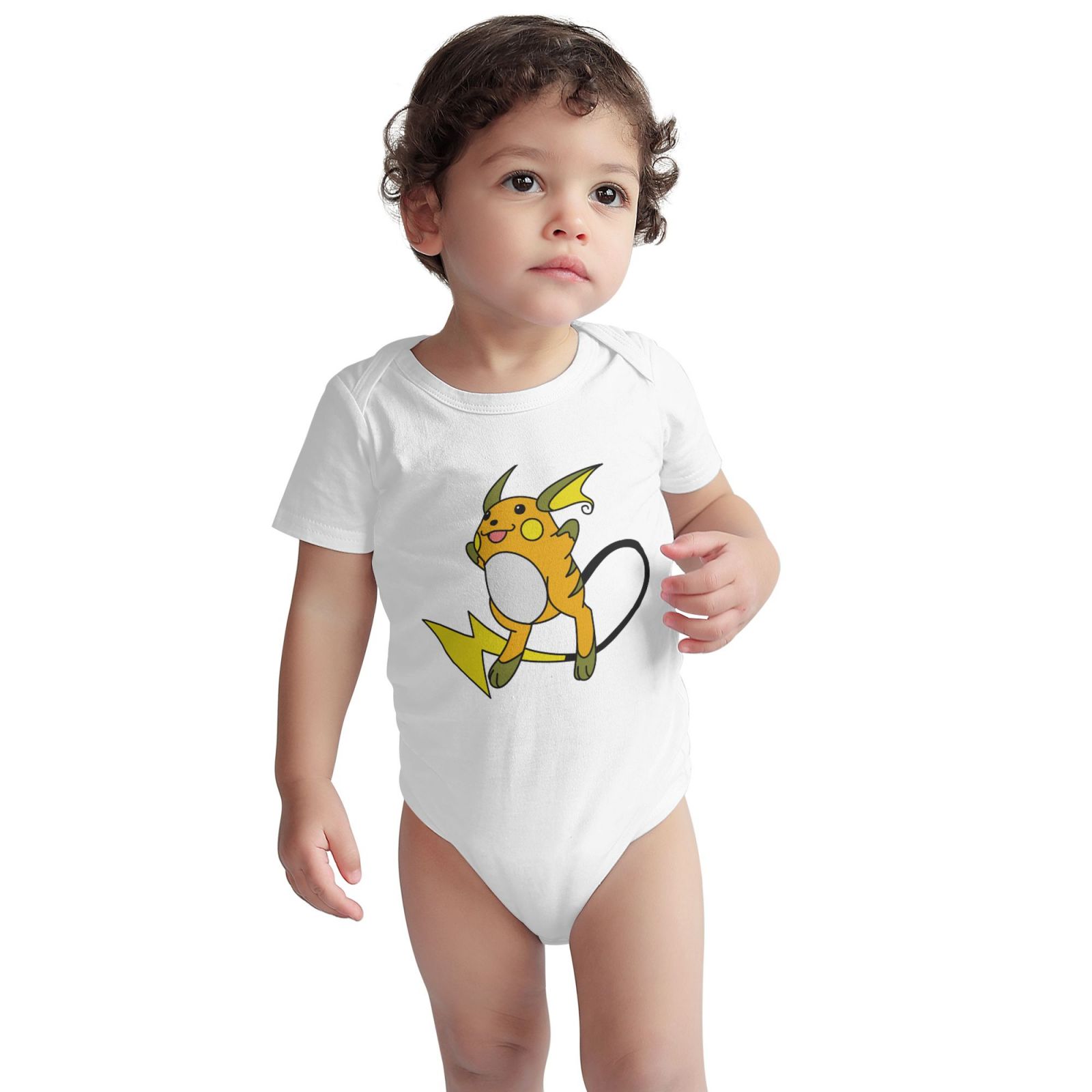 Pokemon Newborn Baby Boys Girl Romper Infant Onesies Short Sleeve One ...