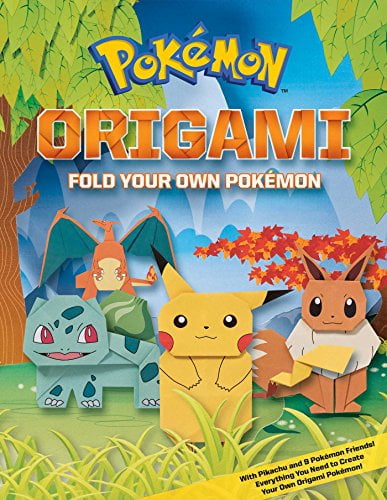 Pre-Owned Pokemon Origami: Fold Your Own Pokemon! Paperback Press ...