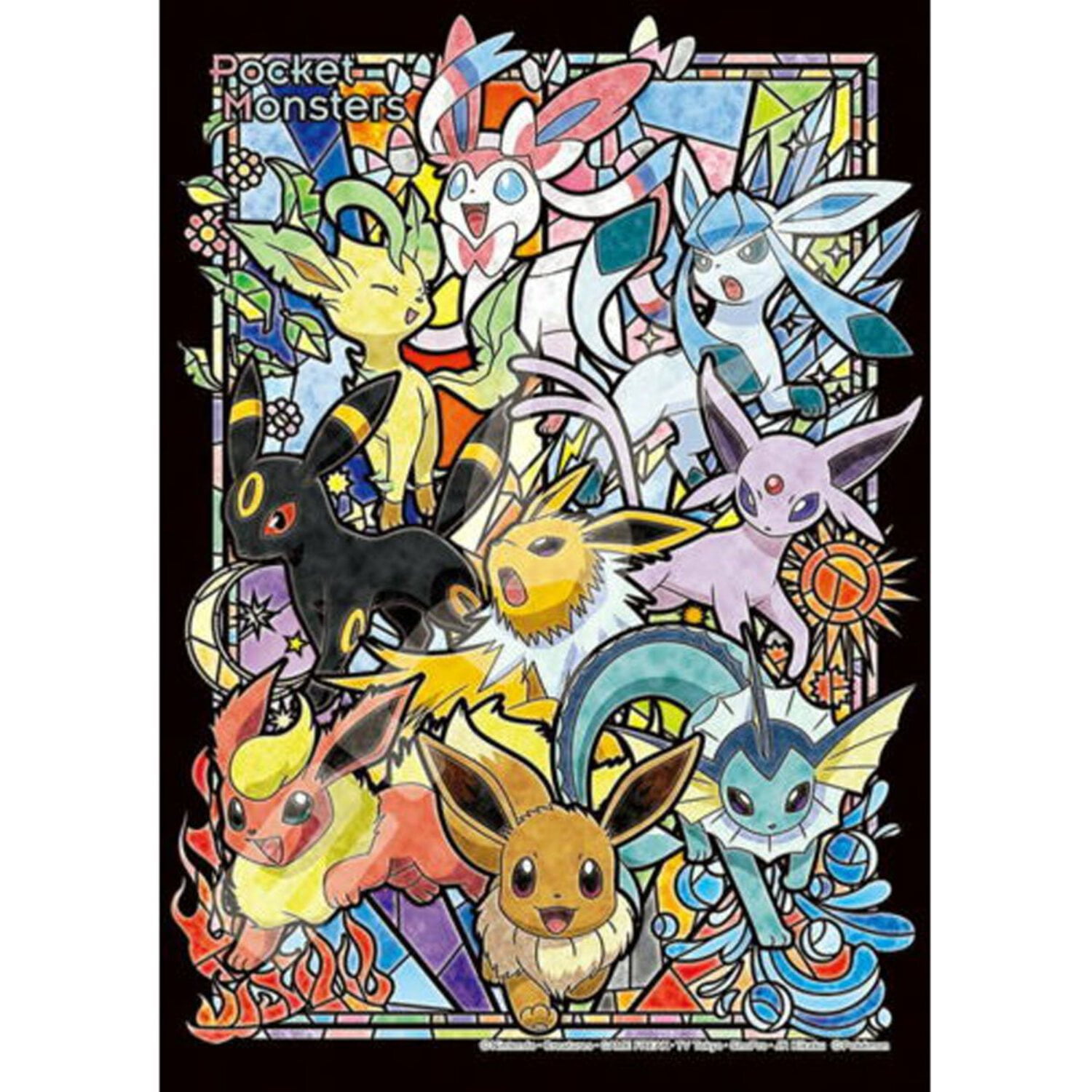 Pokemon PK208-AC01 Eevee Evolve 208P Crystal Puzzle - Walmart.com