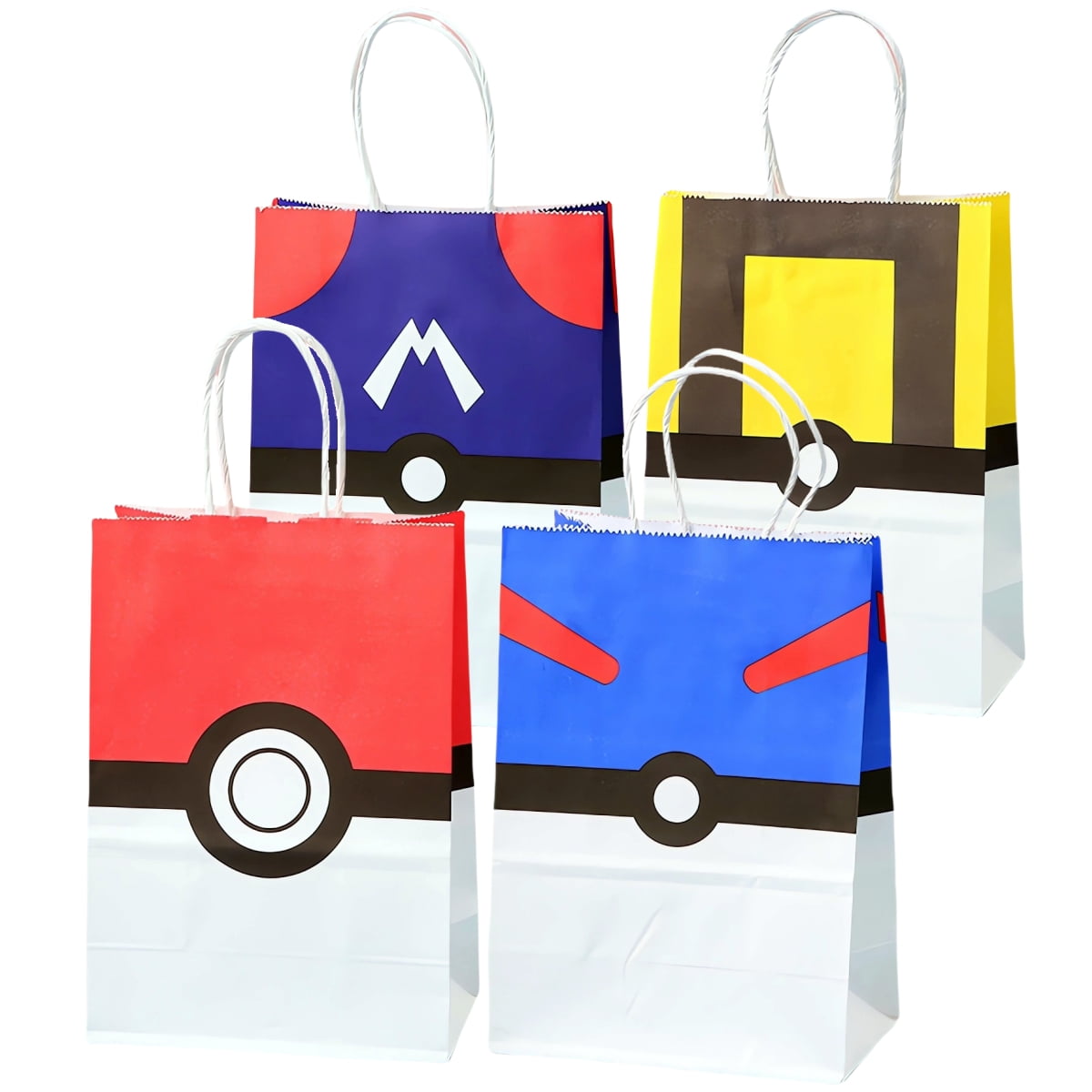 Pokemon Party Gift Bags, Birthday party bags, Cartoon candy bags, Party ...