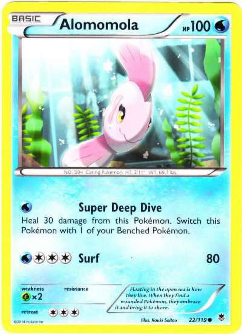 Pokemon Phantom Forces Common Alomomola #22 - Walmart.com