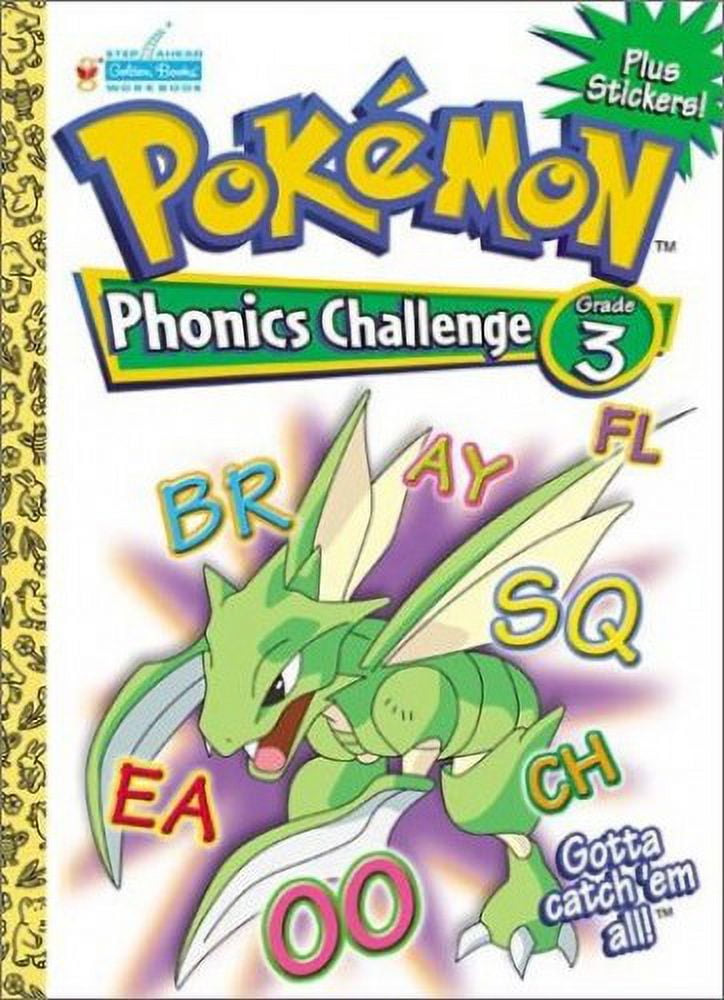Pre-Owned Pokemon Phonics Challenge Grade 3 (Workbooks With Stickers ...