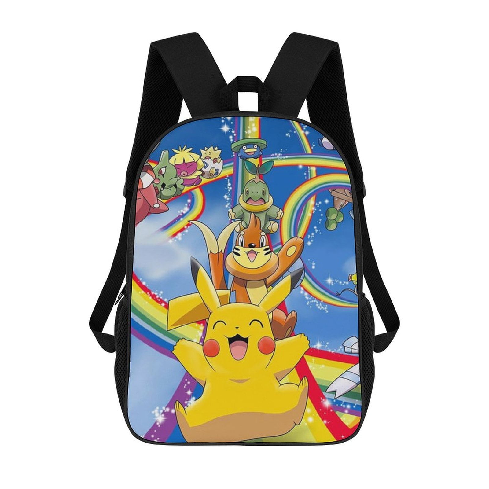 Pokemon_Pi_ka_chu 3D Print 17inch Laptop Backpack Personalized Backpack ...