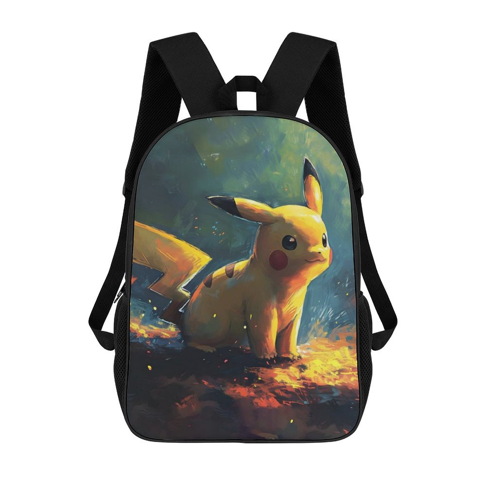 Pokemon_Pi_ka_chu 3D Print 17inch Laptop Backpack Personalized Backpack ...