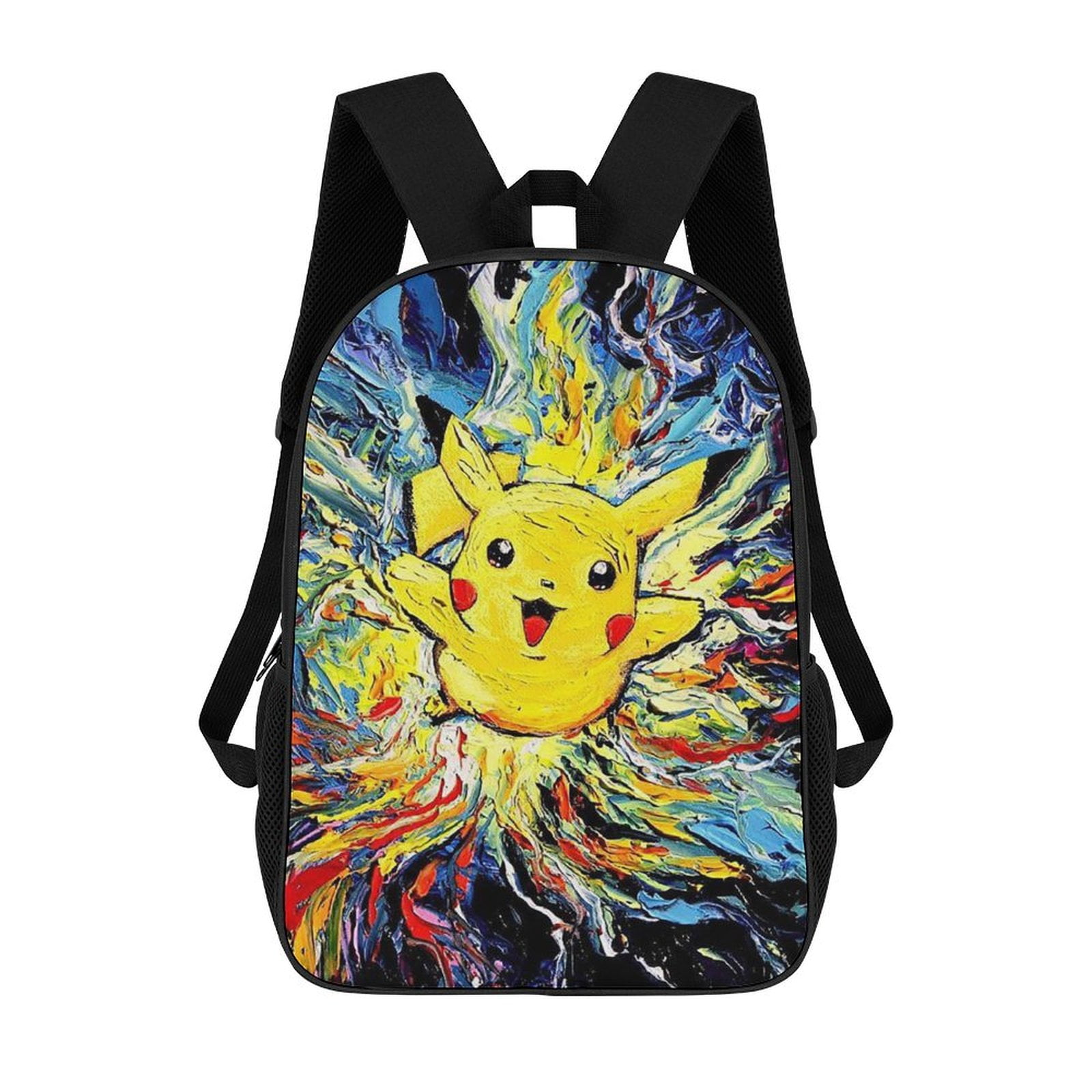 Pokemon_Pi_ka_chu 3D Printed 17inch Laptop Backpack Personalized Backpack for Office & Other ...