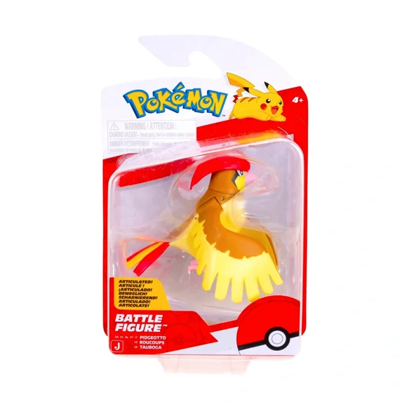 Pokemon Pidgeotto 3 Inch Battle Figure Jazwares - Walmart.com