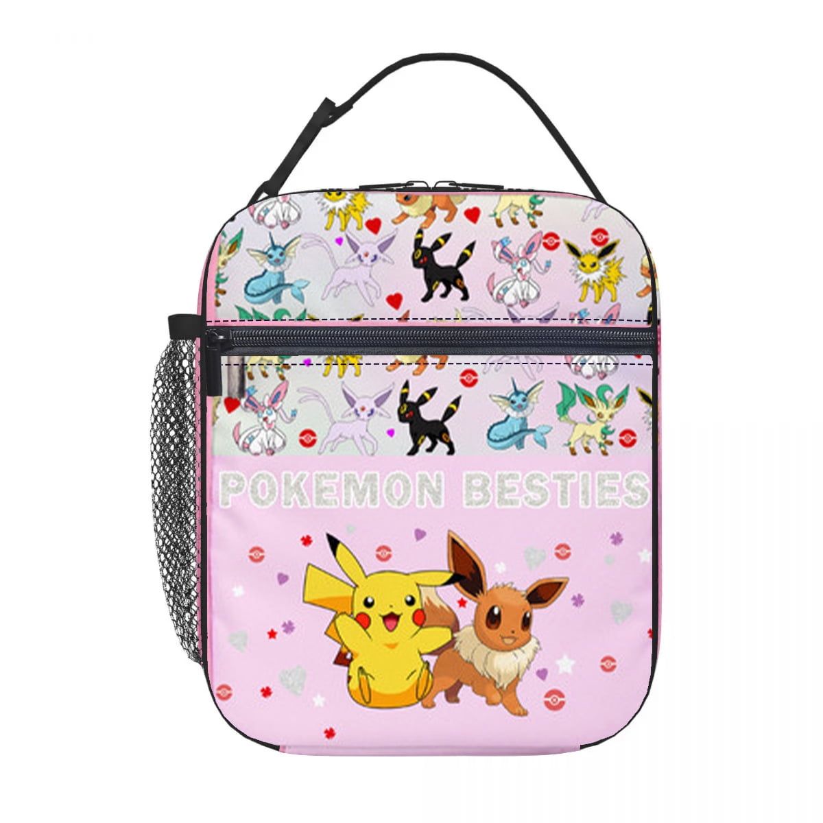Pokemon_Pika Insulated Lunch Bag - Reusable Thermal Lunch Tote for with ...