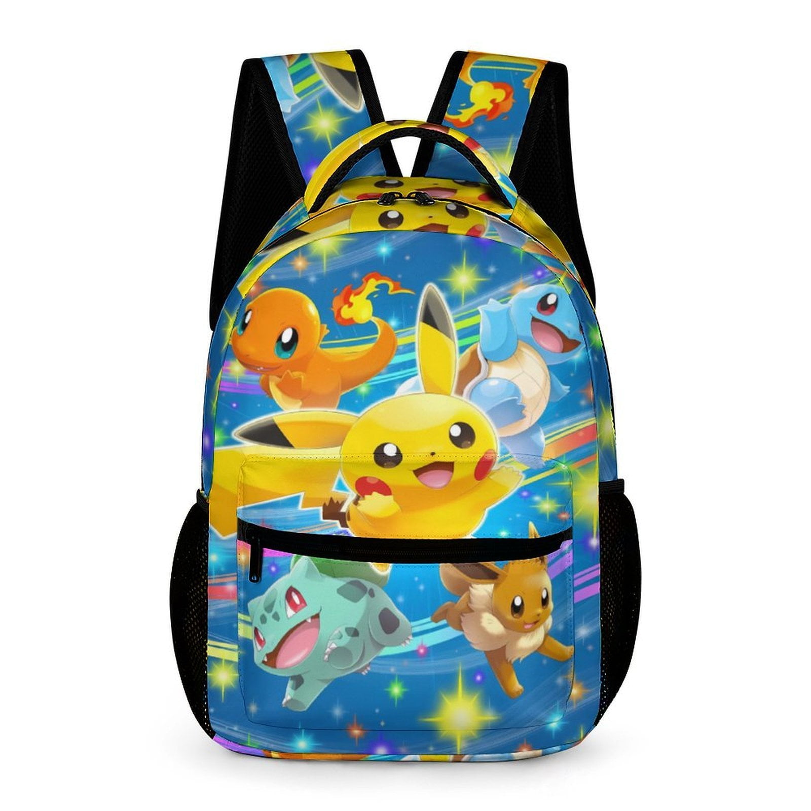 Pokemon_Pika-chu Backpack Fashion Laptop Backpacks Lightweight Daypack ...