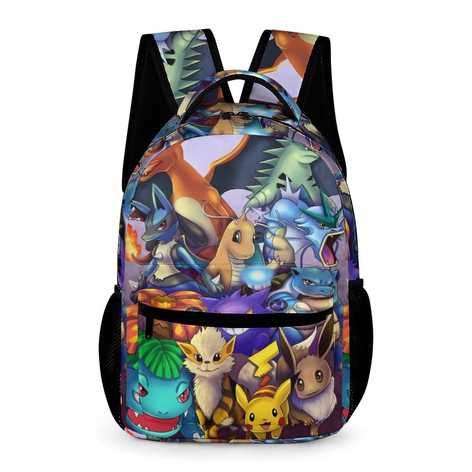 Pokemon_Pika-chu Backpack Fashion Laptop Backpacks Lightweight Daypack ...