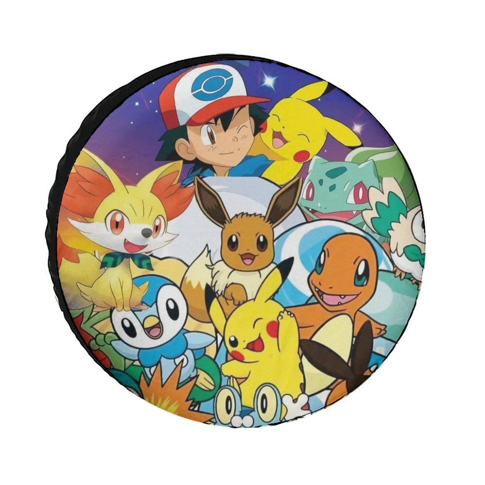 Pokemon-Pikachu 121l Waterproof Oxford Tire Covers, Spare Wheel ...