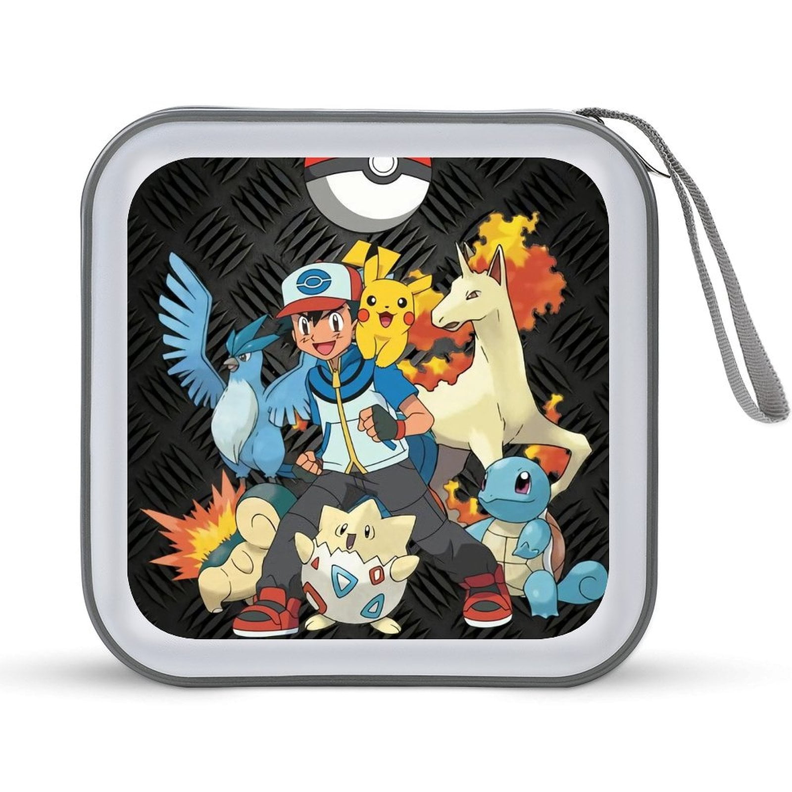Pokemon-Pikachu 1234 CD Case, 40 Capacity VCD/DVD Case Holders Wallet ...