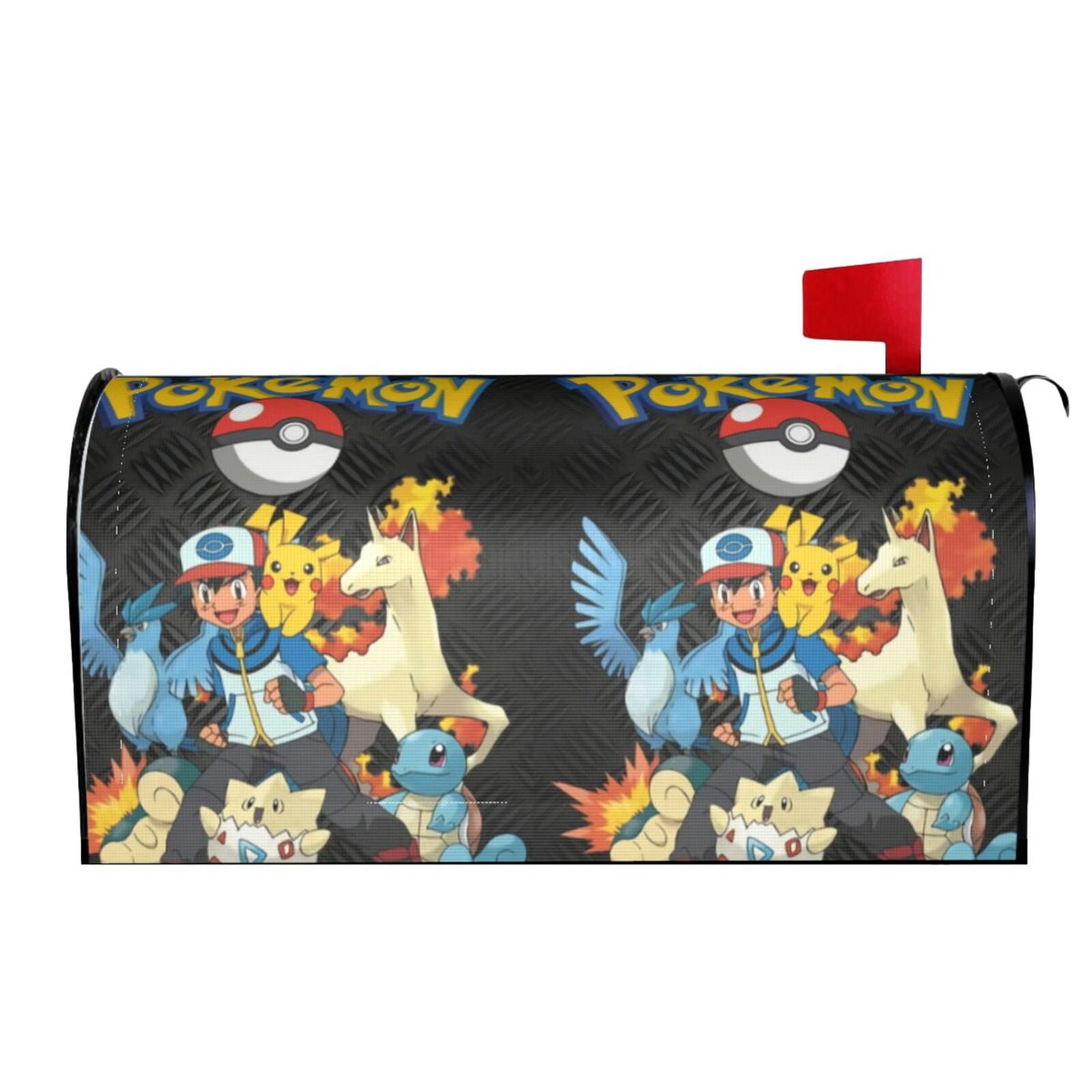 Pokemon-Pikachu 1234 Cartoon Character Mailbox Cover Magnetic Standard ...