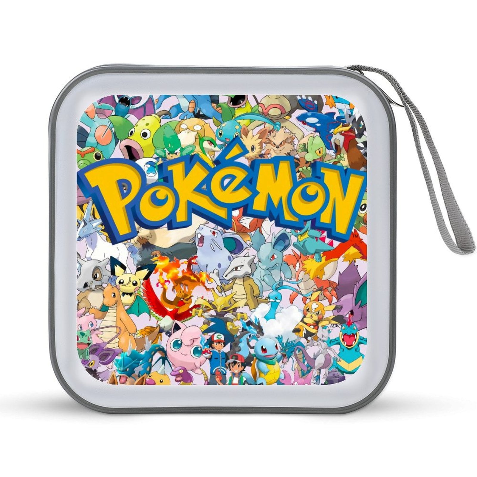 Pokemon-Pikachu 132 CD Case, 40 Capacity VCD/DVD Case Holders Wallet ...
