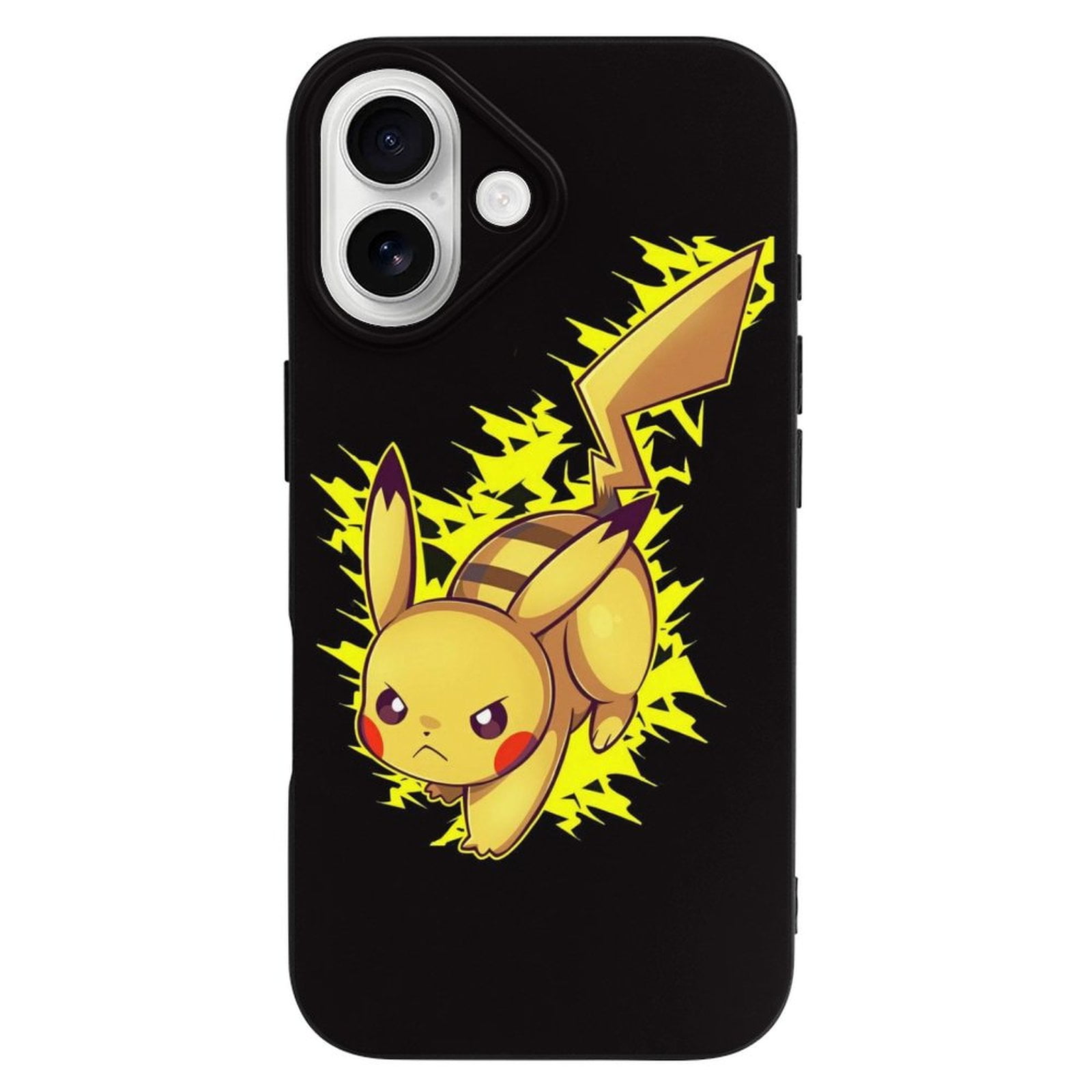 Pokemon-Pikachu 342 Compatible with iPhone 16 Case Full Covered Soft ...