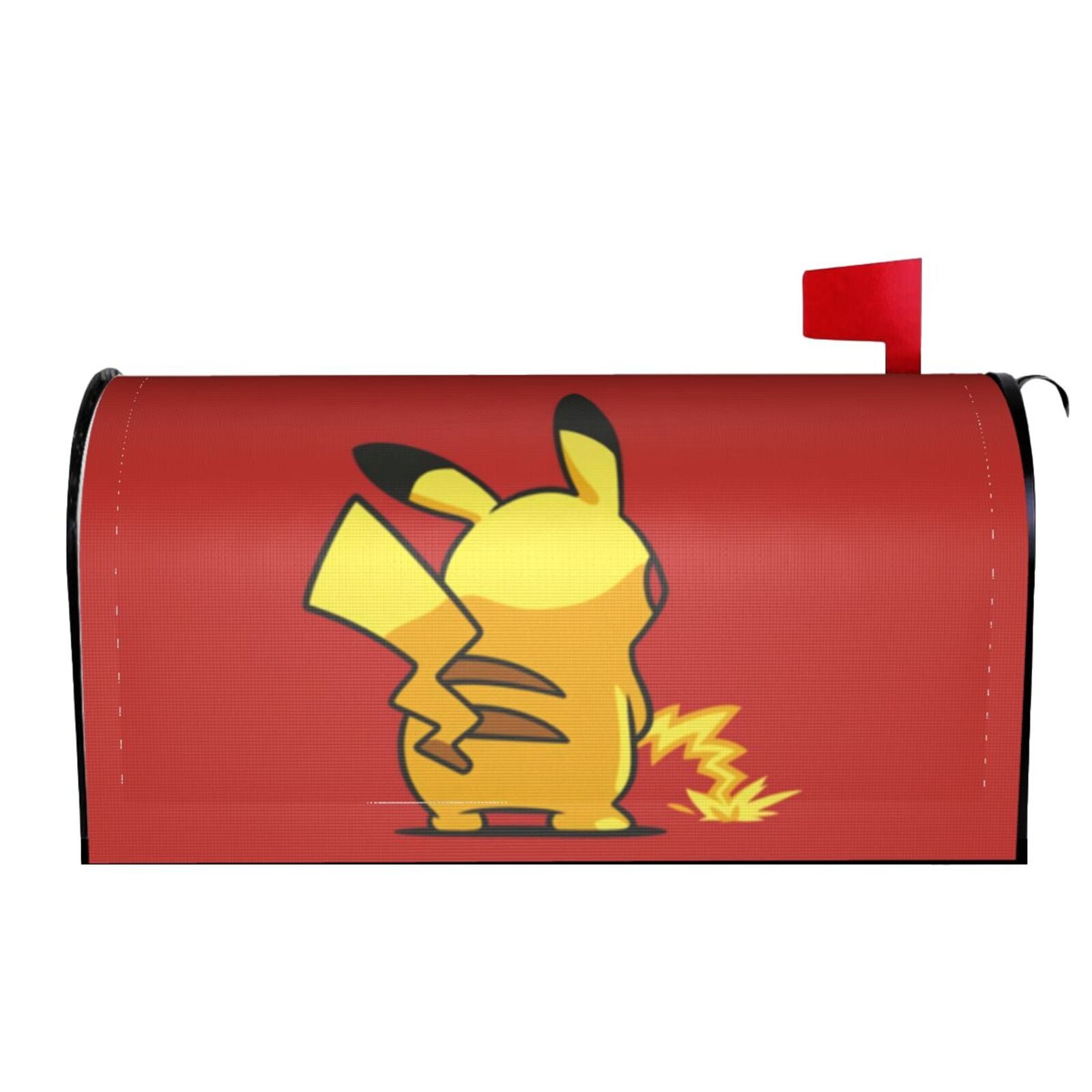 Pokemon-Pikachu 345 Cartoon Character Mailbox Cover Magnetic Standard ...