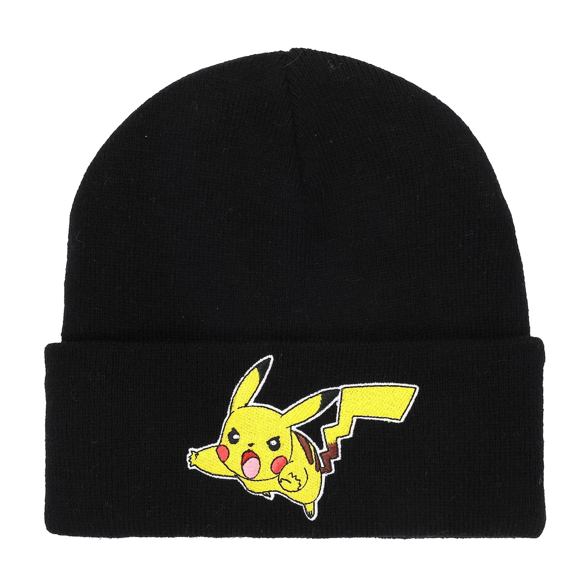 Pokemon Trainer's Pikachu Embroidered Adult Knit Beanie - Walmart.com